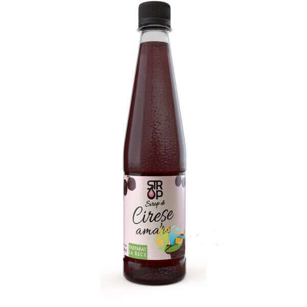 Bitter cherry syrup 0.5L - Delivery in Europe – DorDeAcasa